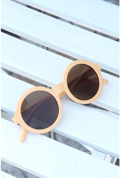 Clariss Sarı Renk Oval Çocuk Gözlüğü