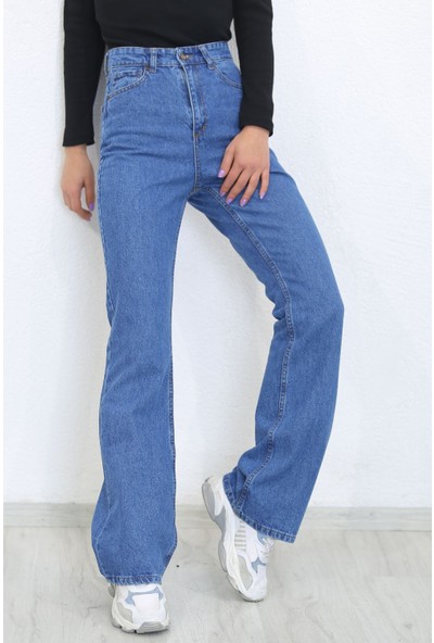 Combin Box Salaş Kot Pantolon Mavi - 6803.1184.