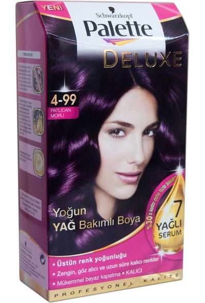 Palette Saç Boyası 4-99 Patlıcan Moru