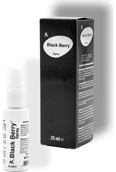 Black Berry Bitkisel Geciktiricili Spray 25 Ml