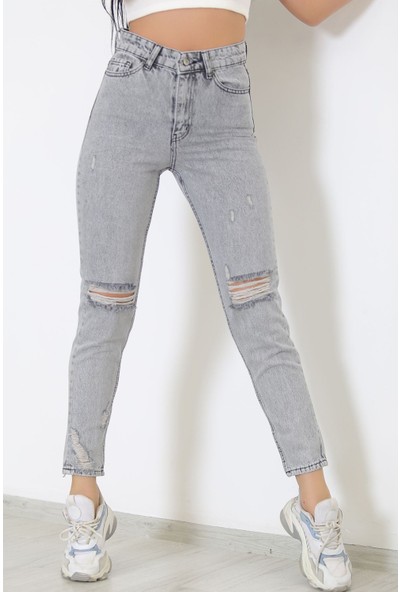 Lukas Diz Paça Lazer Mom Pantolon Açıkfüme - 8749.392.