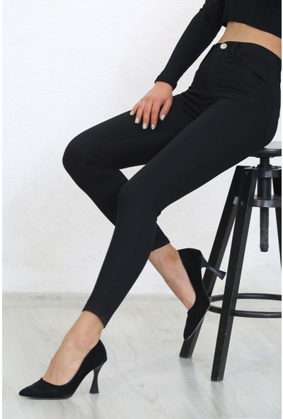 Lukas Dar Paça Kot Pantolon Siyah - 2479.1361.