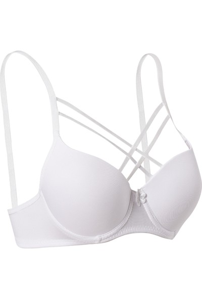 Ebru Sütyen Silikonlu Desteksiz Mikro Tulumlu