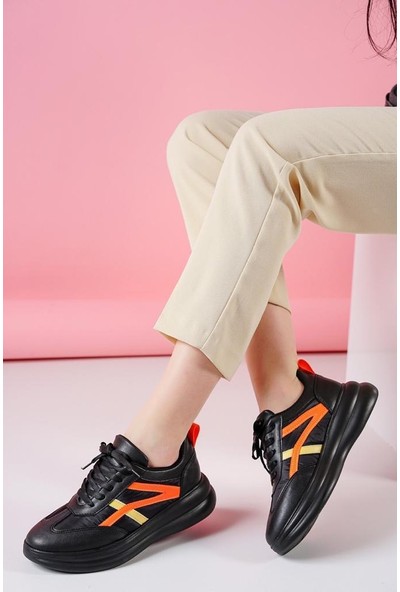 Maraka Hsn Günlük Deri Kadın Ayakkabı