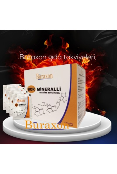 Buraxon Bor Gıda Takviyesi ,Vitamin &Mineral Takviye Edici Gıda -15 Sase Buraxon Bor Gıda Takviyesi ,Vitamin &Mineral Takviye Edici Gıda -15 Sase