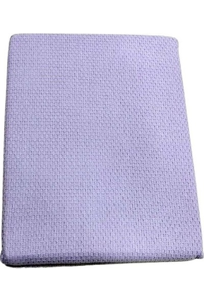 Lapenya Lüks Tek Kişilik Bal Peteği Pamuk Pike (160 X 240 Cm )- Lila