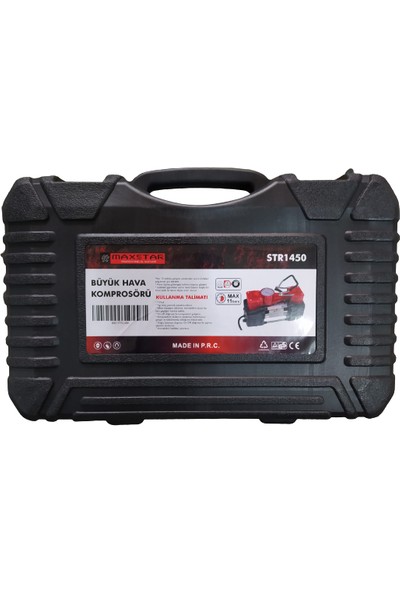 TurAlp Maxstrar Büyük Hava Araç Komprosörü 12v TurAlp Maxstrar Büyük Hava Araç Komprosörü 12v
