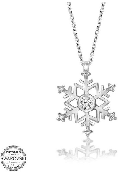 Mooije Silver Swarovski Taşlı Kartanesi Anneler Günü Gümüş Kolye Mooije Silver Swarovski Taşlı Kartanesi Anneler Günü Gümüş Kolye