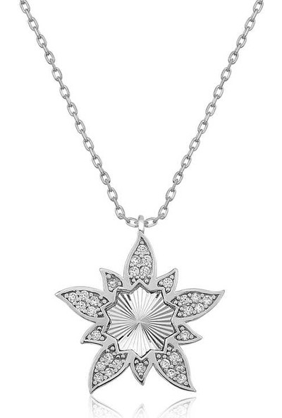 Mooije Silver lotus Çiçeği Anneler Günü Gümüş Kolye Mooije Silver lotus Çiçeği Anneler Günü Gümüş Kolye