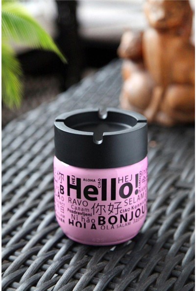 BYR Cam Kokusuz Küllük 425 cc Hello Desenli Pembe