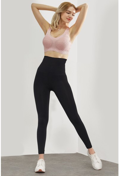 Young&Fit Korse Tayt Siyah Kadın Tayt Göbek Basen Toparlayıcı Tayt Doğum Sonrası Korsesi Spor Taytı Young&Fit Korse Tayt Siyah Kadın Tayt Göbek Basen Toparlayıcı Tayt Doğum Sonrası Korsesi Spor Taytı
