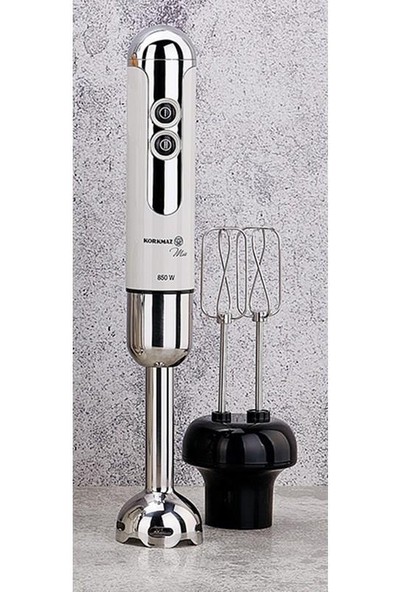 Korkmaz 447-14 Vanilya Mia Mega Blender Set