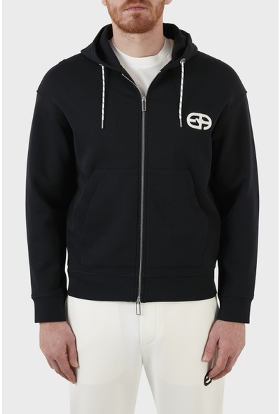 Emporio Armani Pamuklu Fermuarlı Regular Fit Kapüşonlu Sweat Erkek Sweat 3L1MFT 1jhsz 0920 Emporio Armani Pamuklu Fermuarlı Regular Fit Kapüşonlu Sweat Erkek Sweat 3L1MFT 1jhsz 0920
