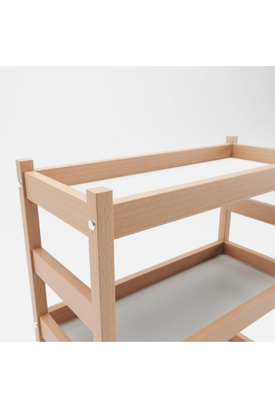 Bien Wooden Bienwood BİE-6002 Ahşap 4 Raflı Çocuk Kitaplığı Bien Wooden Bienwood BİE-6002 Ahşap 4 Raflı Çocuk Kitaplığı
