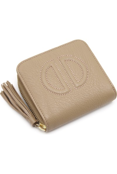 Desa Bej Kadın Deri Cüzdan