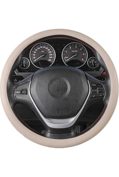 Perflex Silikon Direksiyon Kilifi Leat Bej Perflex Silikon Direksiyon Kilifi Leat Bej