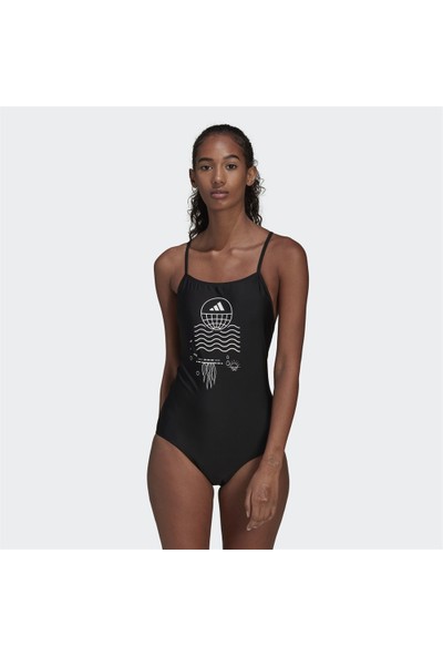 Adidas Padded Natureef Swimsuit Kadın Mayo Adidas Padded Natureef Swimsuit Kadın Mayo