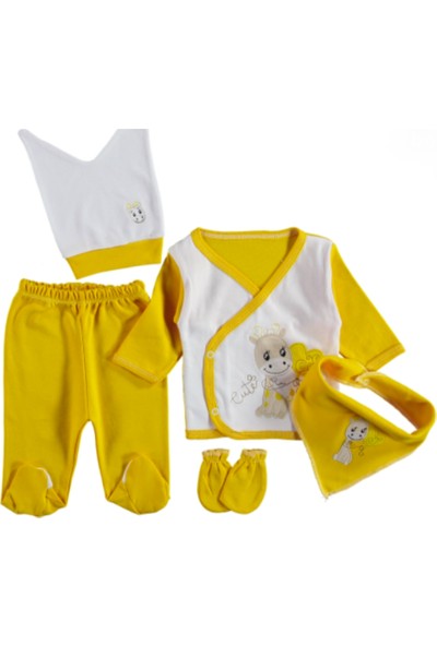 Wiva 0-1AY Hastane Çıkışı 5 Parça Yenidoğan Set