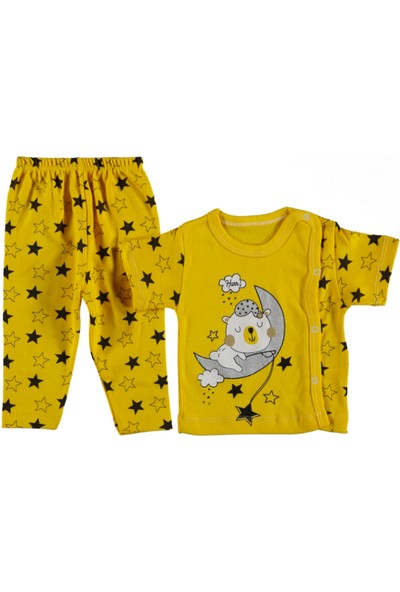 Babycan 0-3 Ay Yıldız Desenli Zıbın Set