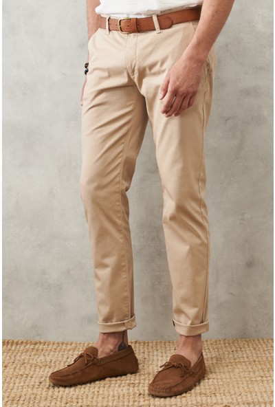 AC&Co / Altınyıldız Classics Slim Fit Dar Kesim Yan Cep Chino Pantolon