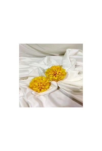 Jen Jewelry Sarı Fırfır Pensli Toka Jen Jewelry Sarı Fırfır Pensli Toka