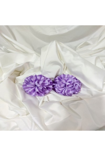 Jen Jewelry Lila Fırfır Pensli Toka