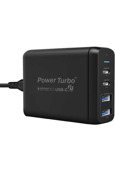 Wiwu Pd Power Turbo TX-MU520C-S 60W Mac-Pc ,ios-Android Şarj Adaptörü Wiwu Pd Power Turbo TX-MU520C-S 60W Mac-Pc ,ios-Android Şarj Adaptörü