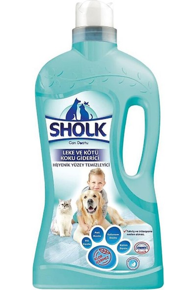 Sholk Evcil Hayvan Hijyenik Yüzey Temizleyici 1lt