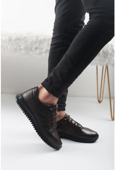 Erkek Kışlık Deri Ayakkabı