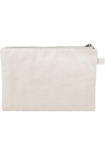 Xinh Tuval Debriyaj Çanta Beyaz Çanta Organizatör Ince Debriyaj Çanta Rahat Zarf Çantası, 27 * 19 cm | Kozmetik Çanta ve Amp;davalar (Yurt Dışından)