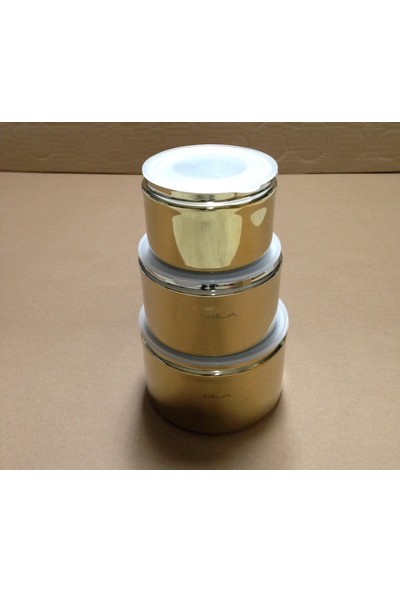 Berfin Gold Saklama Seti 3 Lü Berfin Gold Saklama Seti 3 Lü