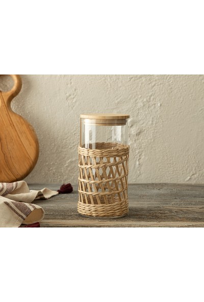 English Home Tiffany Cam Kavanoz 1250 ml Şeffaf