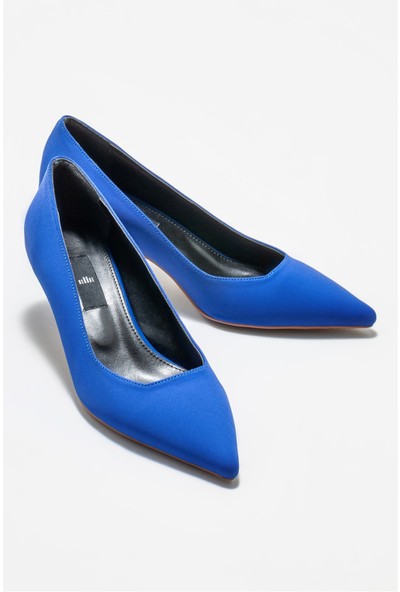 Elle Shoes Mavi Kadın Stiletto