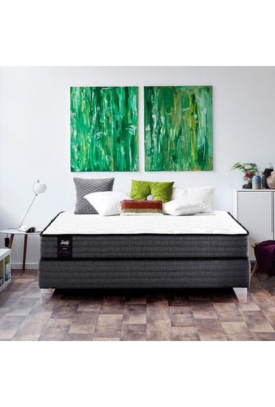 Yatsan Sealy Cardiff Yatak Pamuklu / Pocket Yay Tek Kişilik - 120 x 200 cm