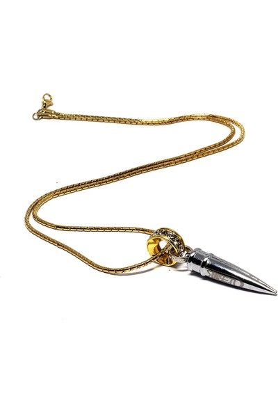 Bakcenter Kurşun Çelik Kolye Bakcenter Kurşun Çelik Kolye