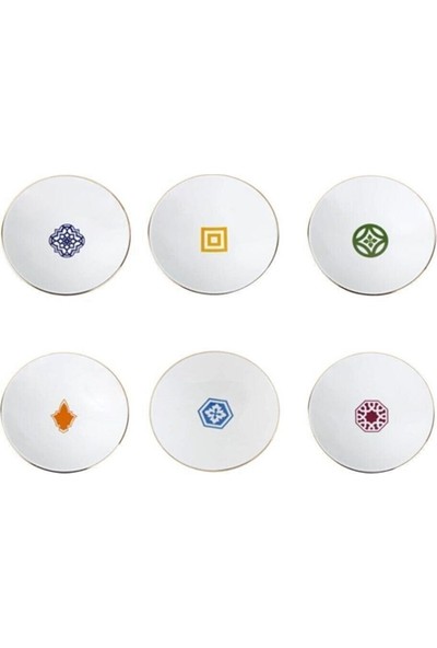 Porland Morocco 6'lı Çukur Tabak Set Porland Morocco 6'lı Çukur Tabak Set