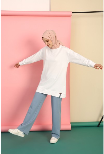 ALLDAY Deri Apoletli Basic Tunik