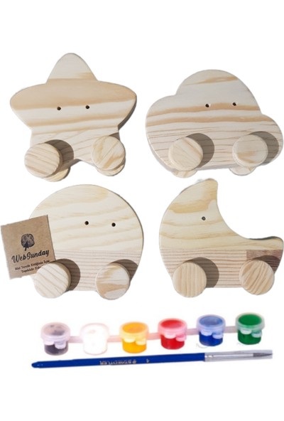 Ahşap Oyuncak Uzay Seti Ahşap Oyuncak Uzay Seti