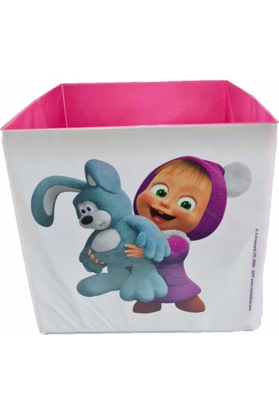 Kahraman Oyuncak Maşa ve Koca Ayı 3 Oyuncak Kutusu 30X30CM Kahraman Oyuncak Maşa ve Koca Ayı 3 Oyuncak Kutusu 30X30CM