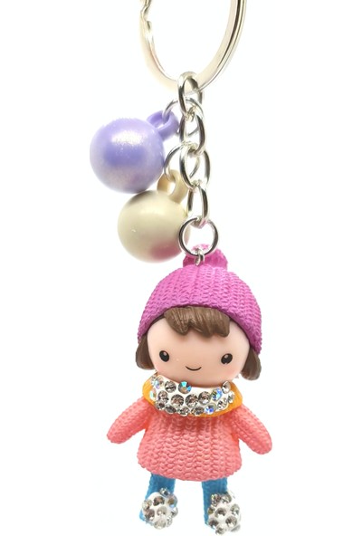 Pag Accessories Kız Çocuk Zirkon Anahtarlık