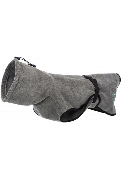 Trixie Köpek Havlu Bornoz, M : 50 Cm, Gri