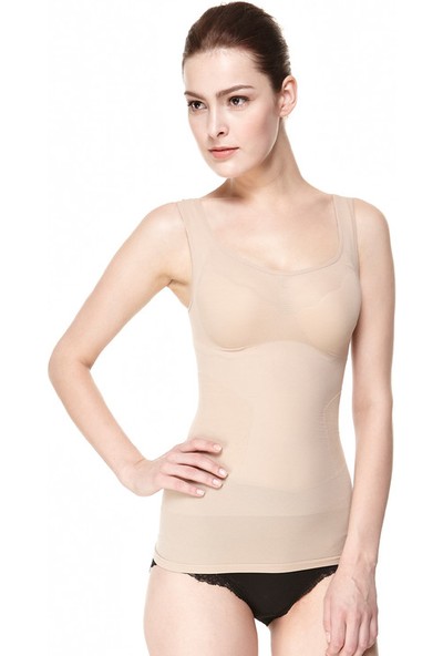 Kadın 3 Parça Modal Base Iç Giyim D10087 Bej M (Yurt Dışından)