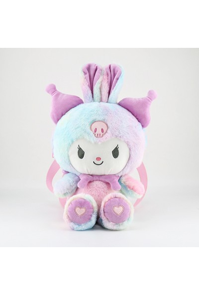 Sırt Çantası Kadın Kediye Dönüşmek Mor (Yurt Dışından)