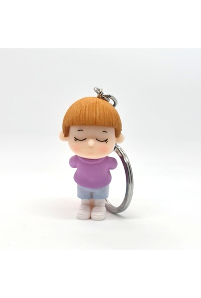 Pag Accessories Şemsiyeli Çocuk Figürlü Hediyelik Lüks Anahtarlık
