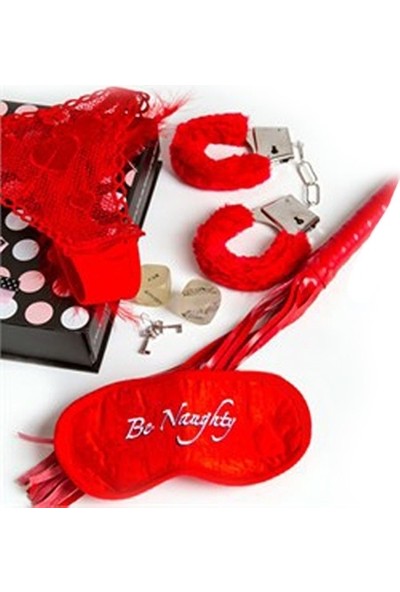 Trendio Kırmızı Fantezi Aşk Seti