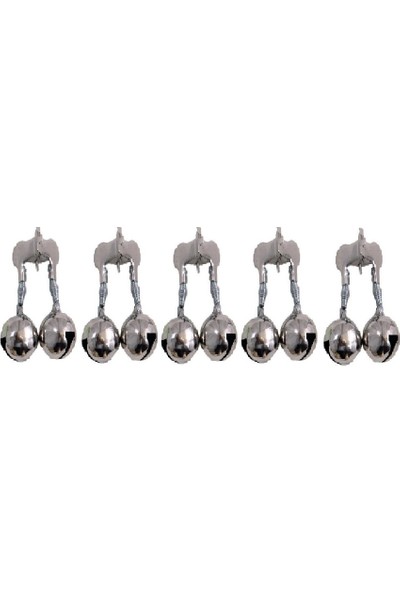 Sea Horse Çiftli Maşalı Zil ( 5 Adet )