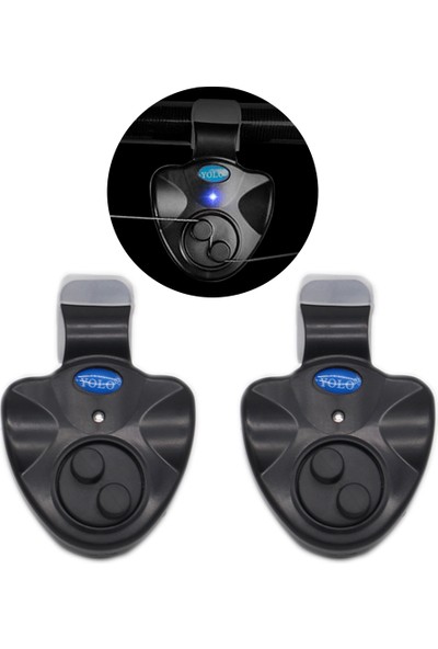 Ses LED Işıkları ile 2 Adet Elektronik Balıkçılık Bite (Yurt Dışından) Ses LED Işıkları ile 2 Adet Elektronik Balıkçılık Bite (Yurt Dışından)