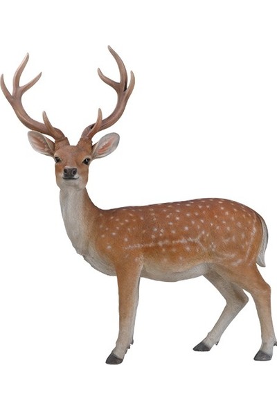 Hot Ant Geyik Figürü El Boyama 98CM