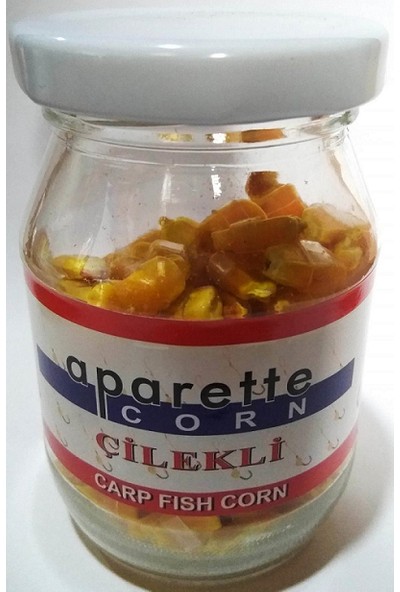 Aparette Carp Fish Corn Aparatlı Çilekli Kuru Mısır Yem Aparette Carp Fish Corn Aparatlı Çilekli Kuru Mısır Yem