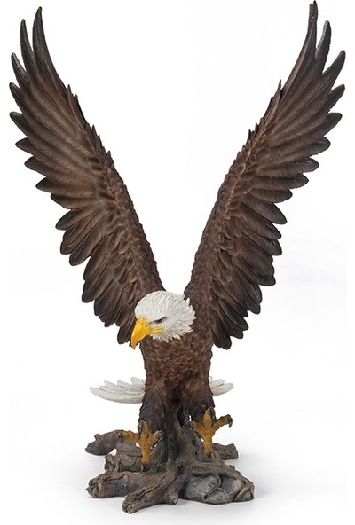 Hot Ant Kanatları Açık Kartal Figürü El Boyama 62CM Hot Ant Kanatları Açık Kartal Figürü El Boyama 62CM